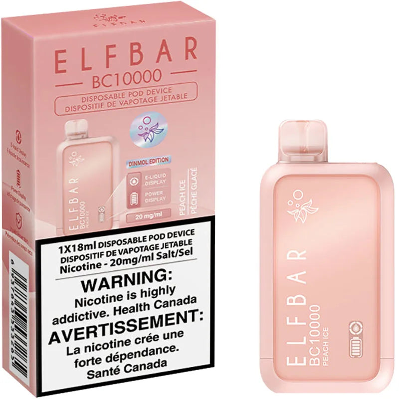 ELF Bar BC 10k peach ice 20mg Disposable – Vape X